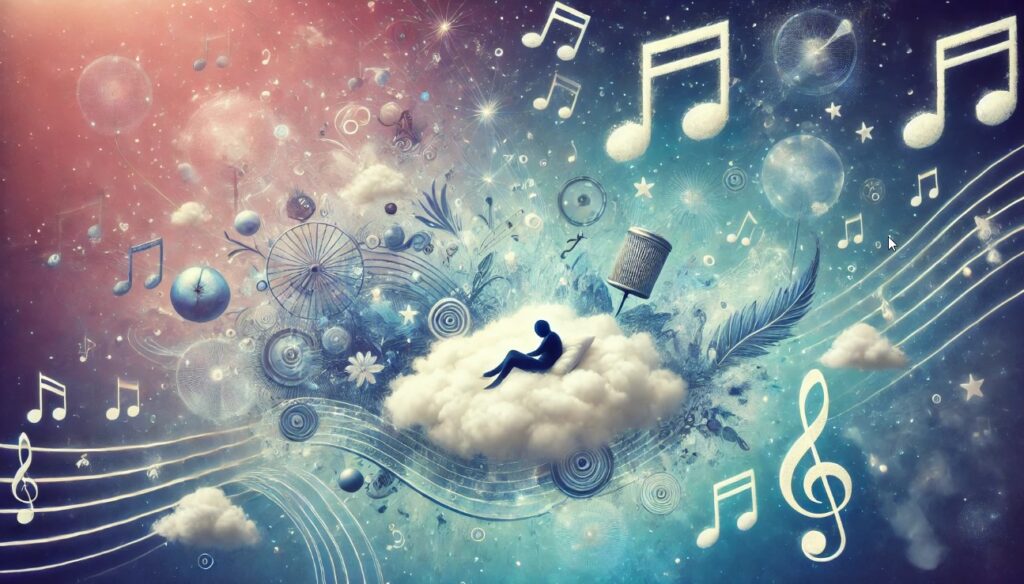 Is it rare to hear music in dreams?